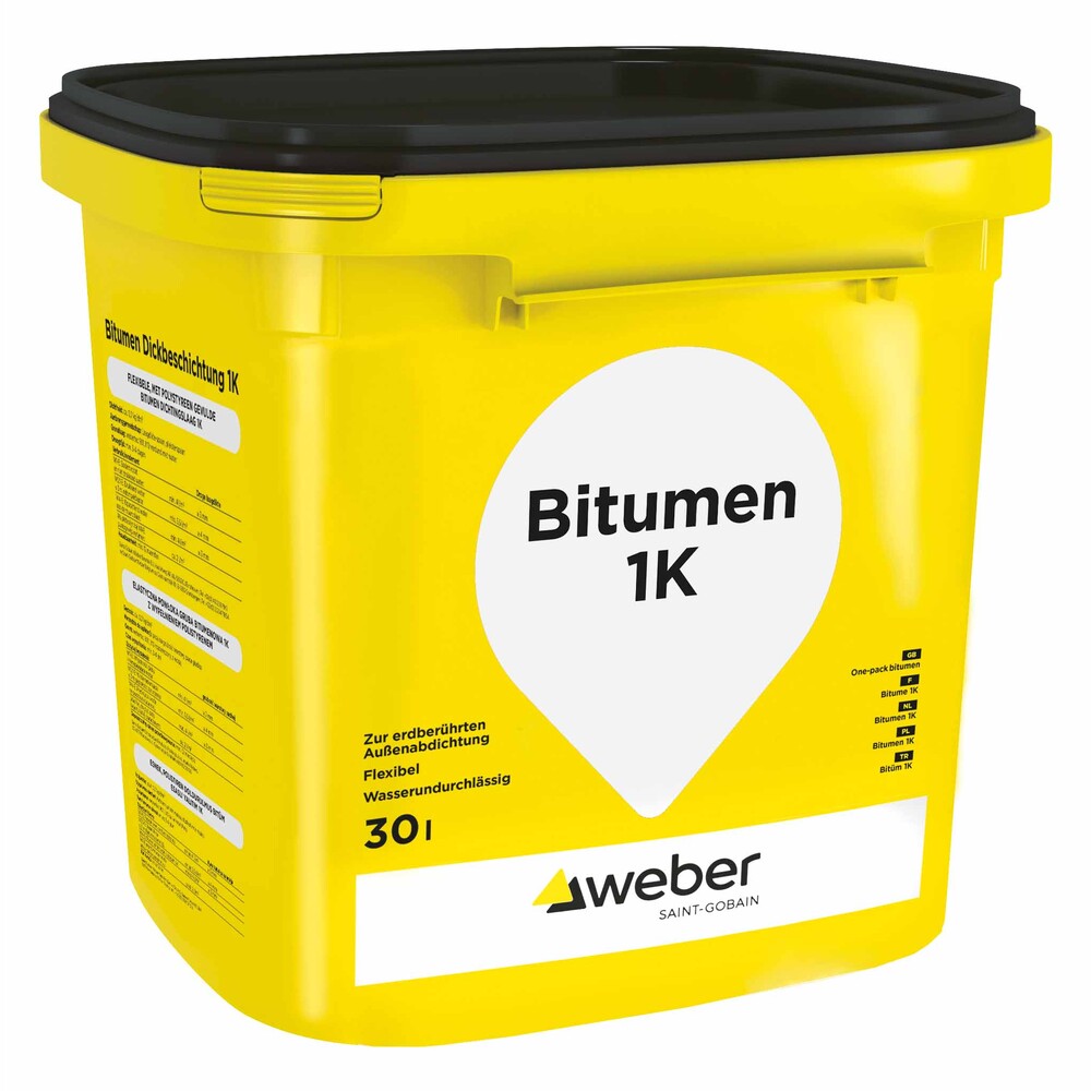 Bitumen 1K : Bautenschutz / Abdichtung | Saint-Gobain Weber Terranova